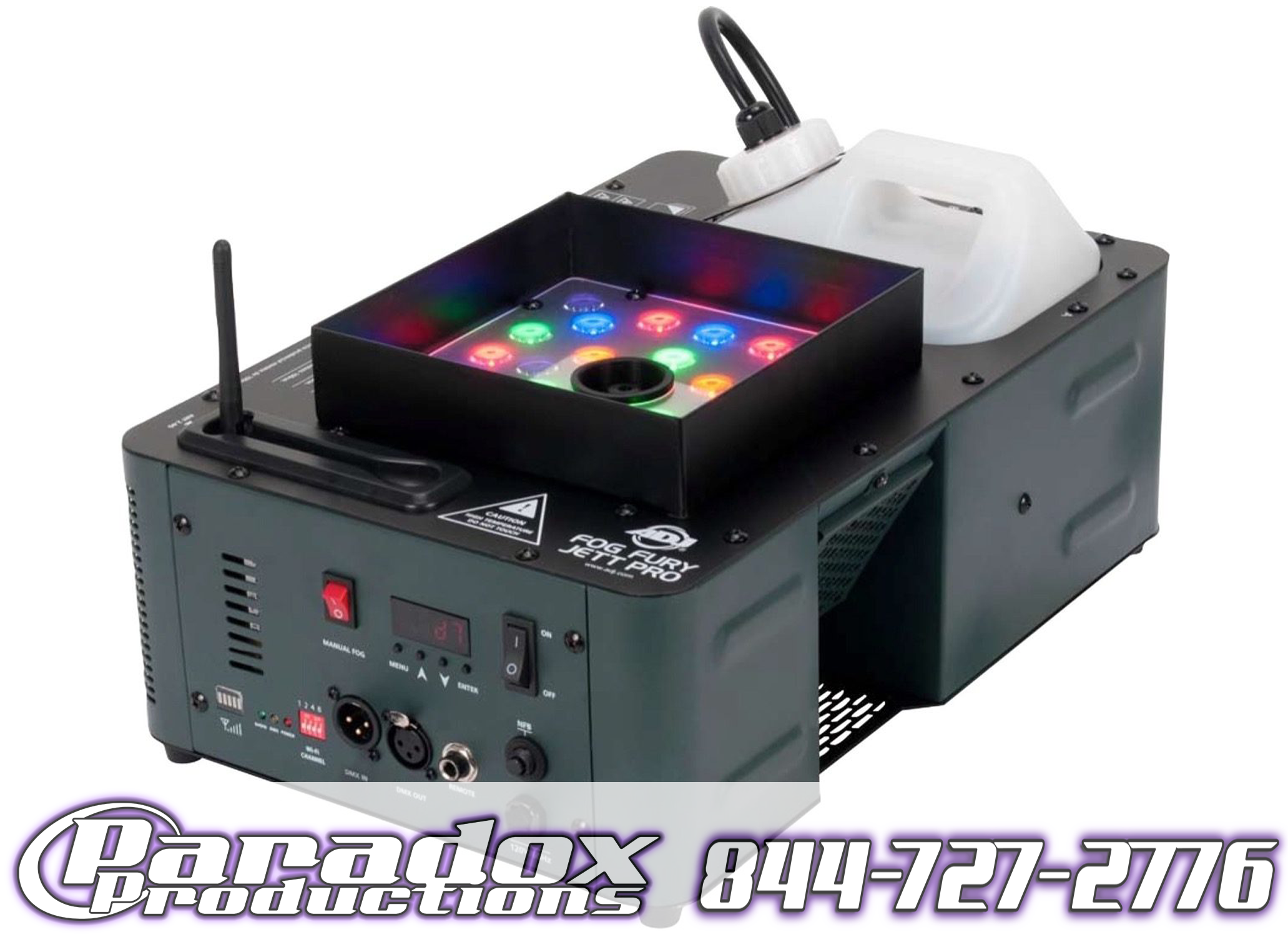 ADJ Fog Fury Jett Pro Rental - Paradox Productions