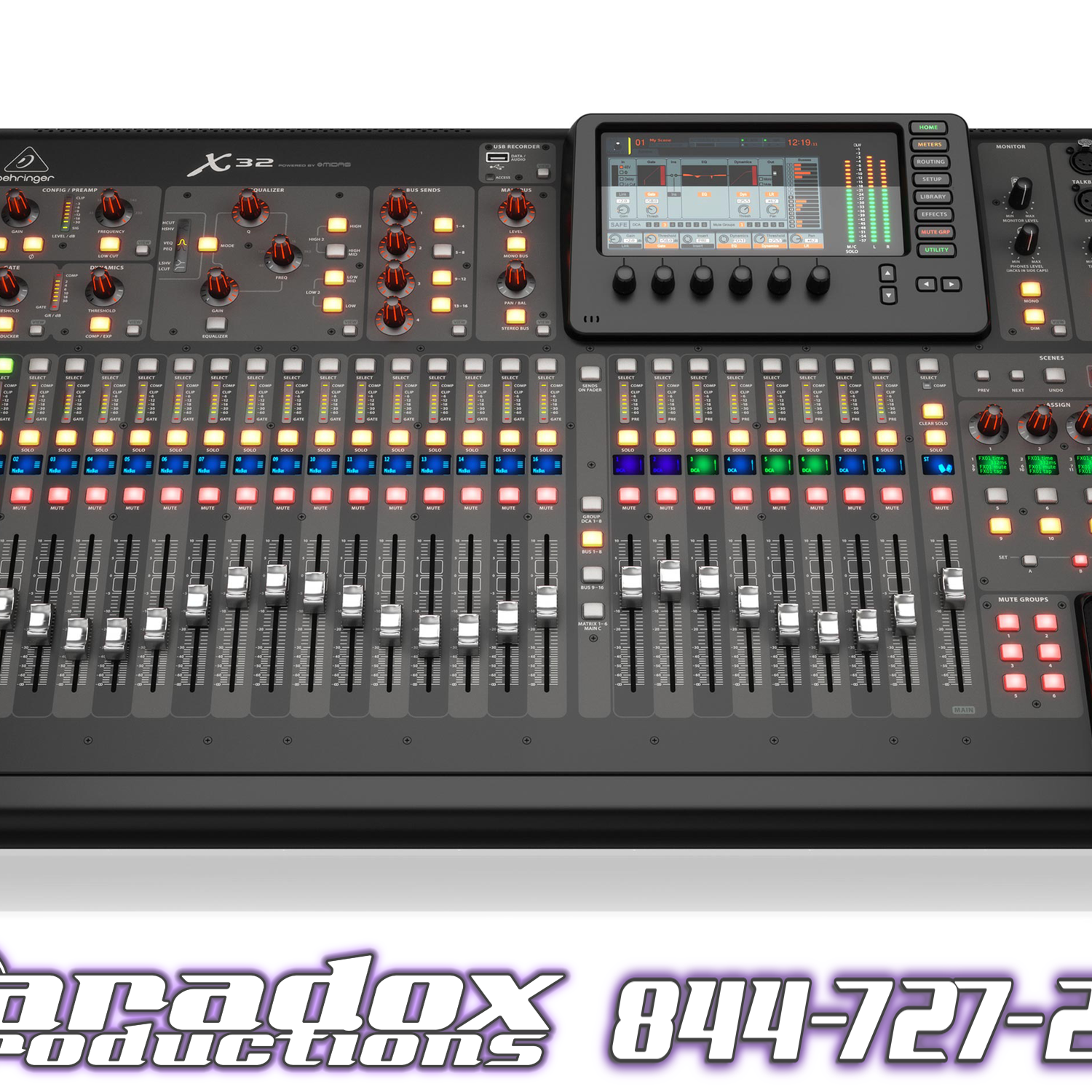 Behringer X32 Behringer Stellt Firmware 4.0 Für Digitalmischpult X32