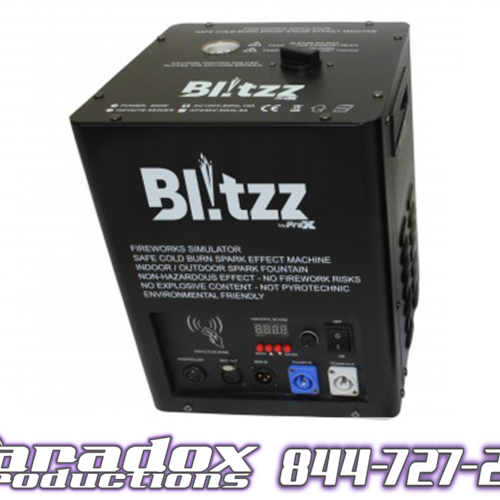 Cold Spark Machine Rental - Paradox Productions