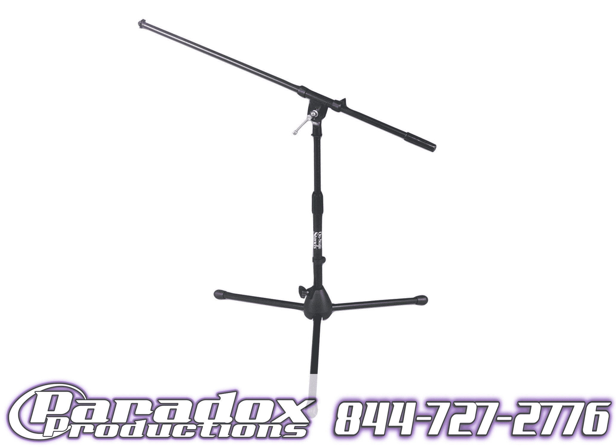 Short Boom Mic Stand - Paradox Productions