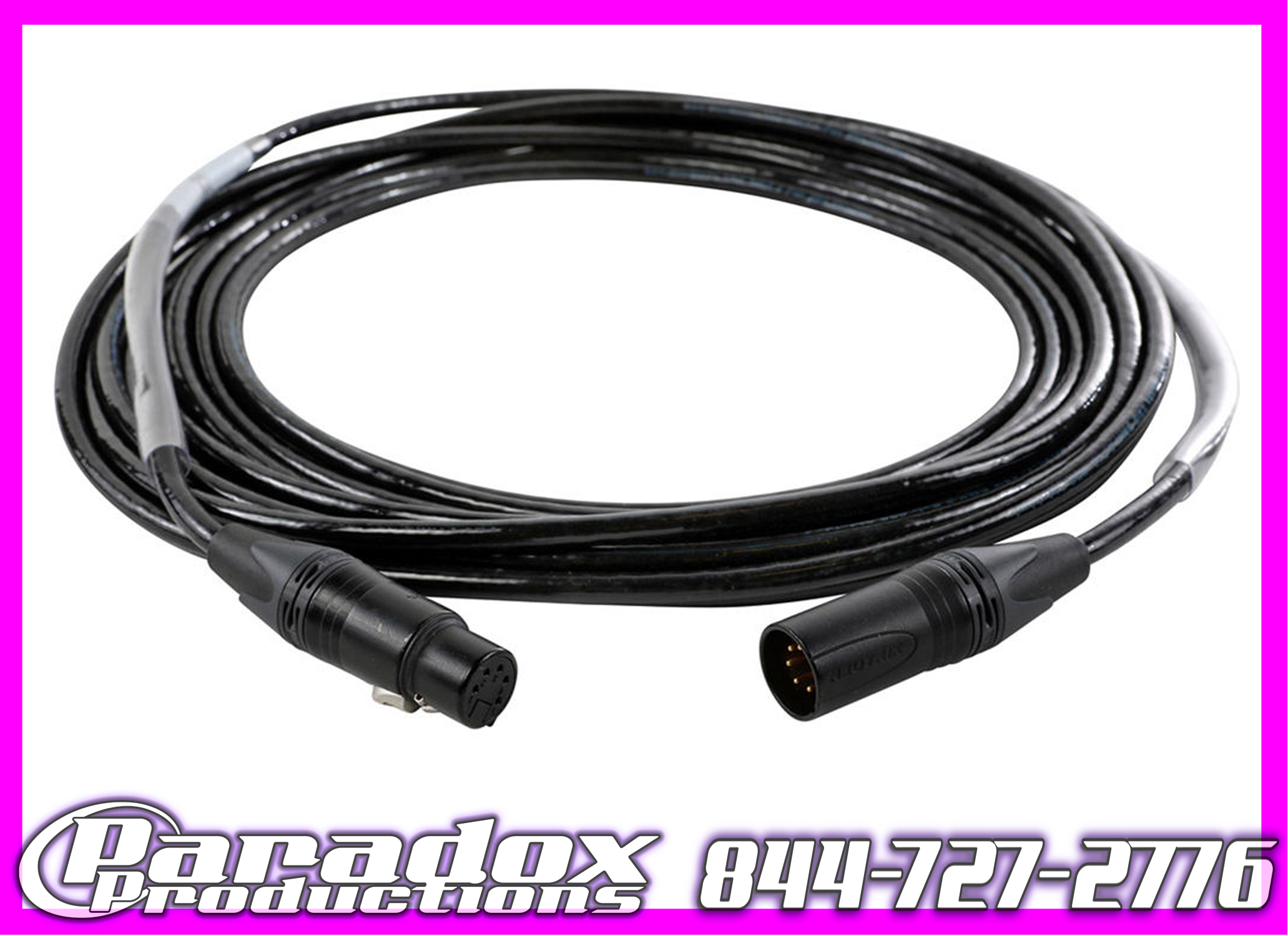 25' DMX Cable - Paradox Productions