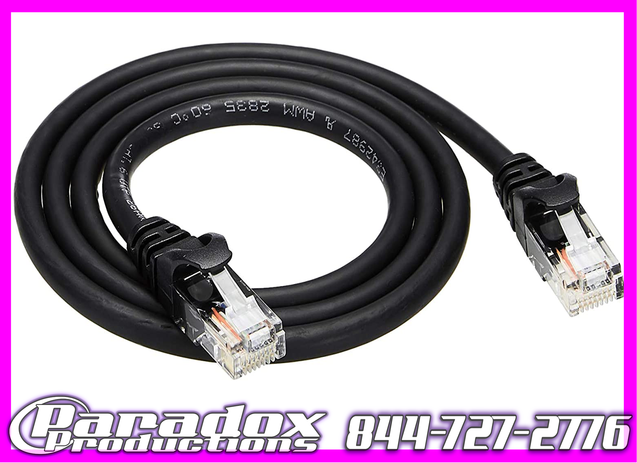 25' Ethernet Cable - Paradox Productions