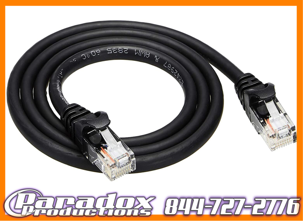 50' Ethernet Cable - Paradox Productions