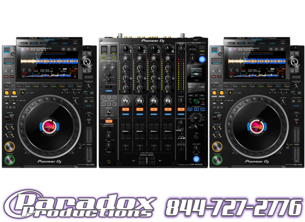 Pioneer CDJ3000 DJ Package - Paradox Productions