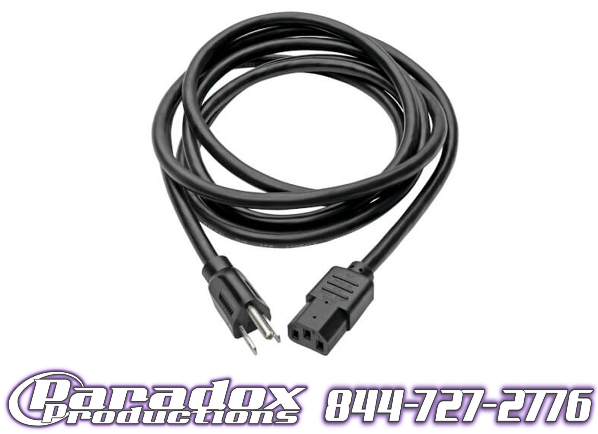 IEC Power Cable - Paradox Productions